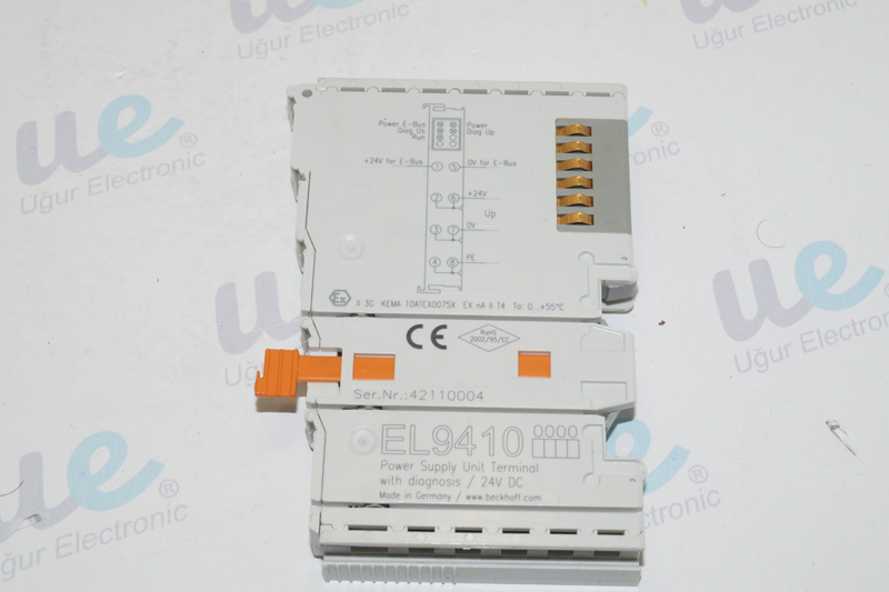 BECKHOFF EL9410 E-bus için Diagnostikli Güç Kaynağı Terminali - Uğur ...